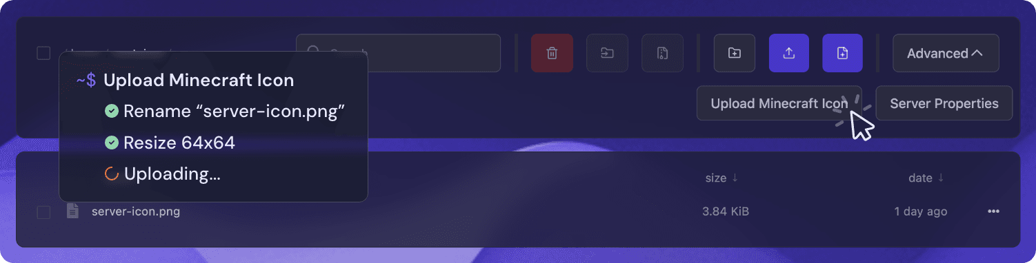 Addon Pack for Pterodactyl