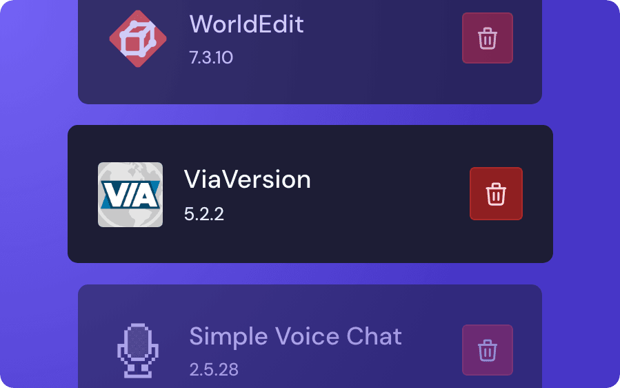 Addon Pack for Pterodactyl